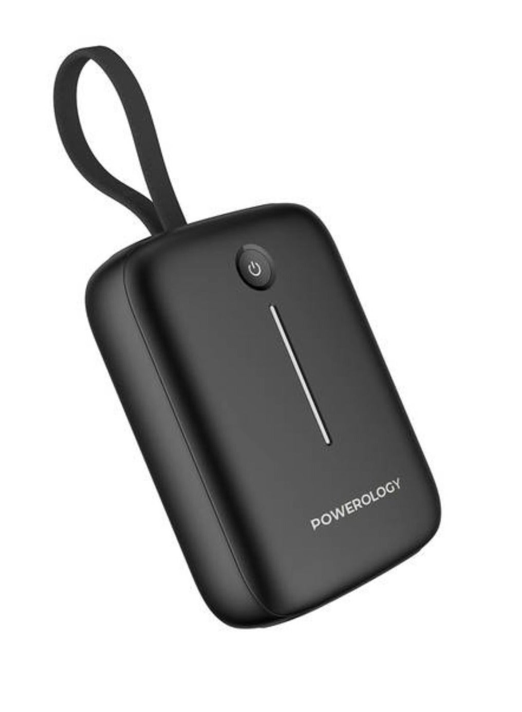 Powerology 10000mAh Power Bank with Detachable USB-C Wire, 20W Power ...