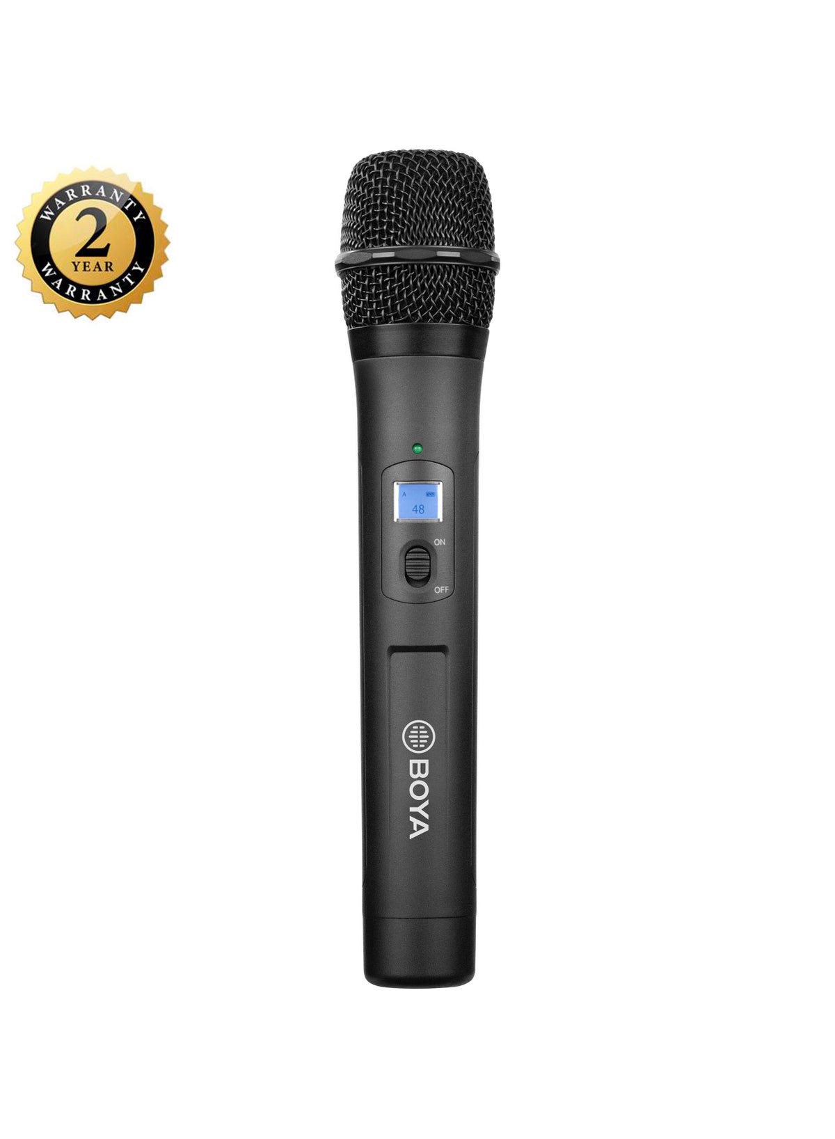 BOYA BOYA BY-WHM8 Pro Cardioid Wireless Transmitter/Handheld Microphone ...