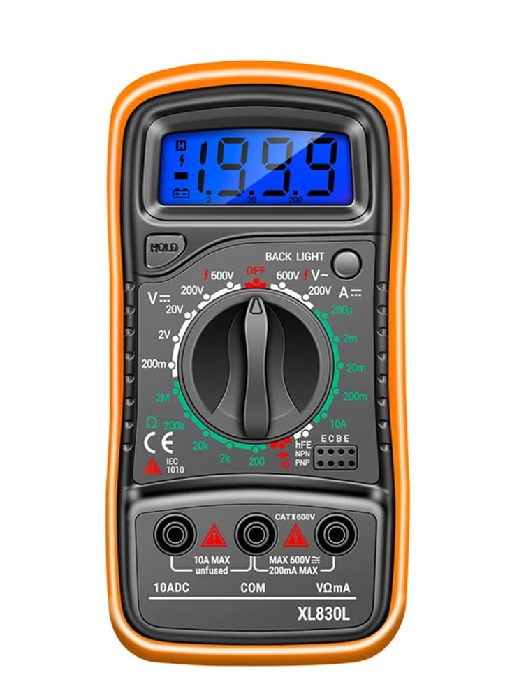 Generic Digital multimeter Portable high-Precision Digital Display ...