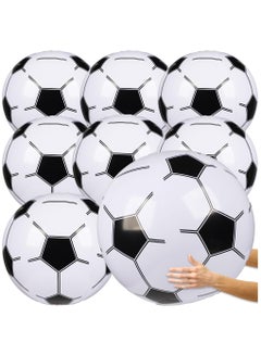Excefore 16 Inch Glossy Beach Ball, 8 Pcs Giant Inflatable Sports Balls ...