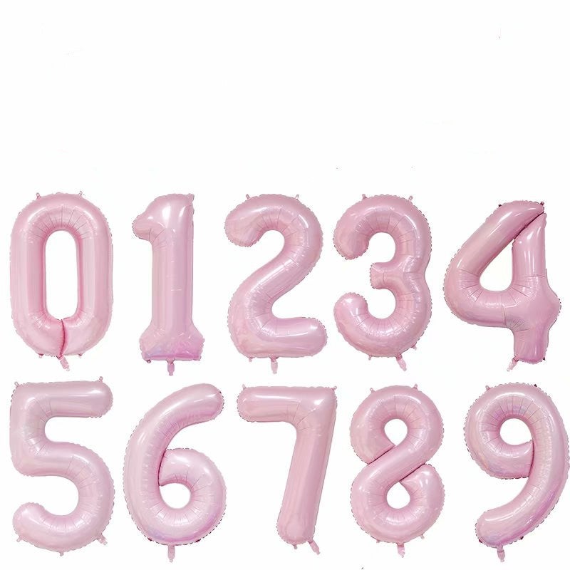 Generic Aluminum Film 40 Inch Digital Balloon Birthday Decoration Fat ...