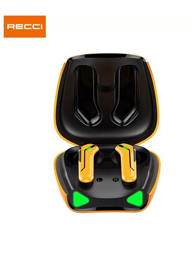Recci Rep-w28 Bumblebee Style Hands-Free Touch Control Wireless Earbuds ...