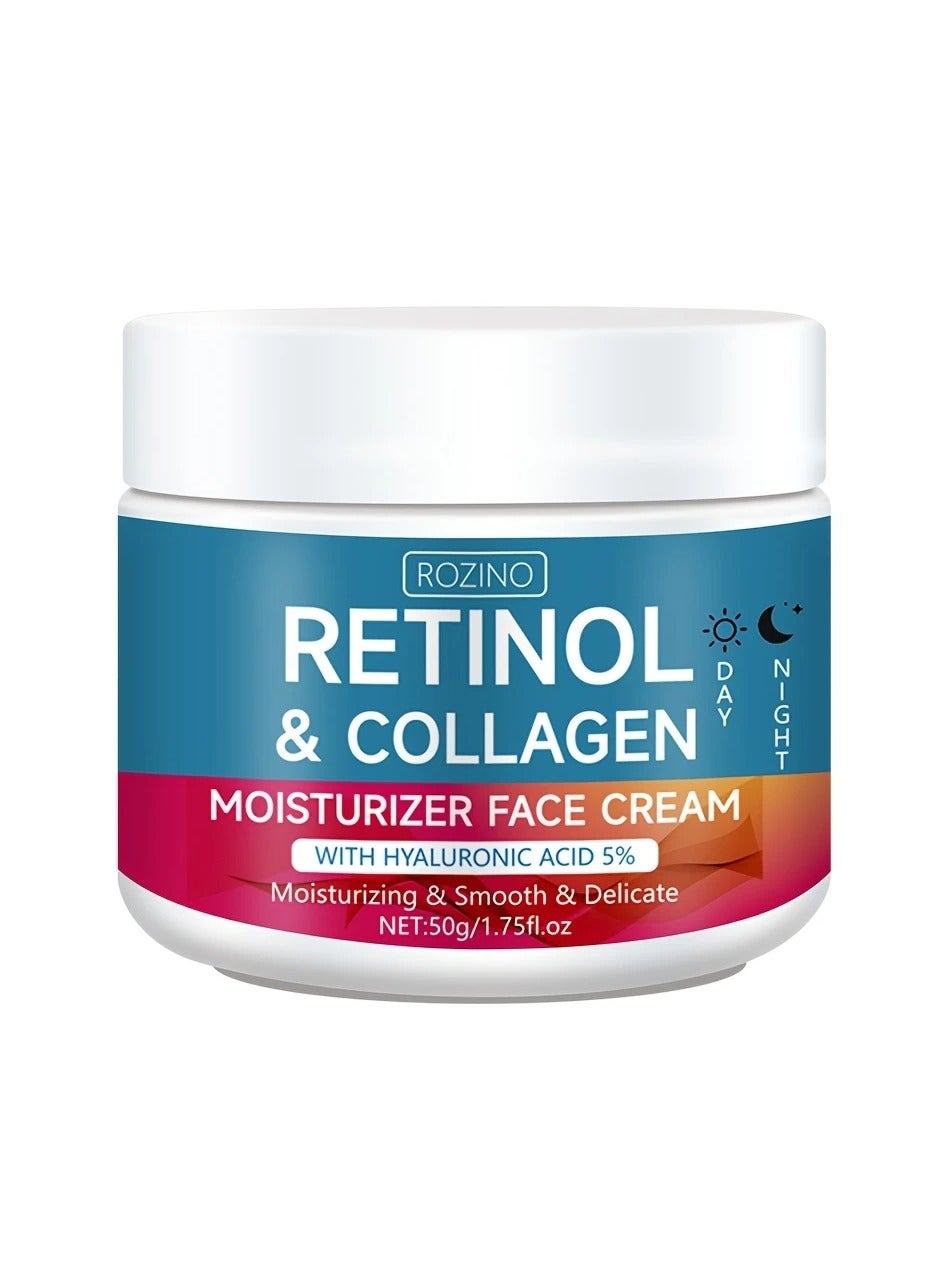 Rozino Retinol Collagen Face Cream, to enhance skin elasticity and ...