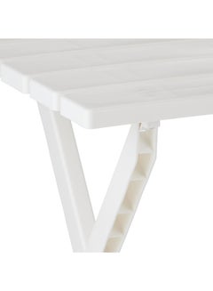 Cosmoplast Portable Camping Folding Table White KSA | Riyadh, Jeddah