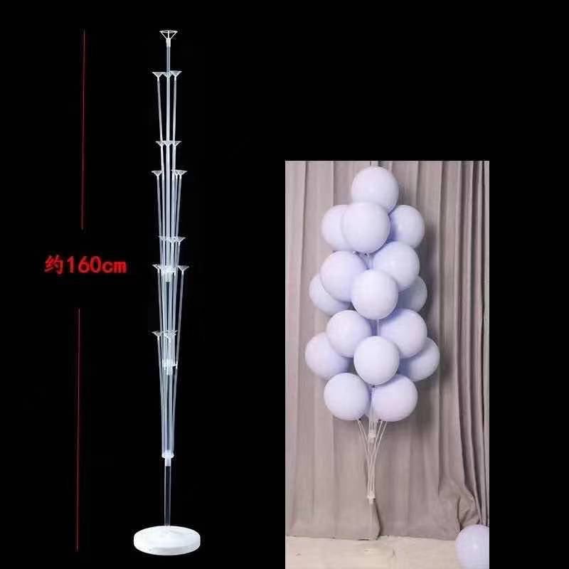 Generic Balloon Table Floating Transparent Bracket Decorative Plastic ...