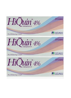 HiQin Pack of 3 Hiquin Pro Whitening beauty Cream 4% 30grams UAE ...