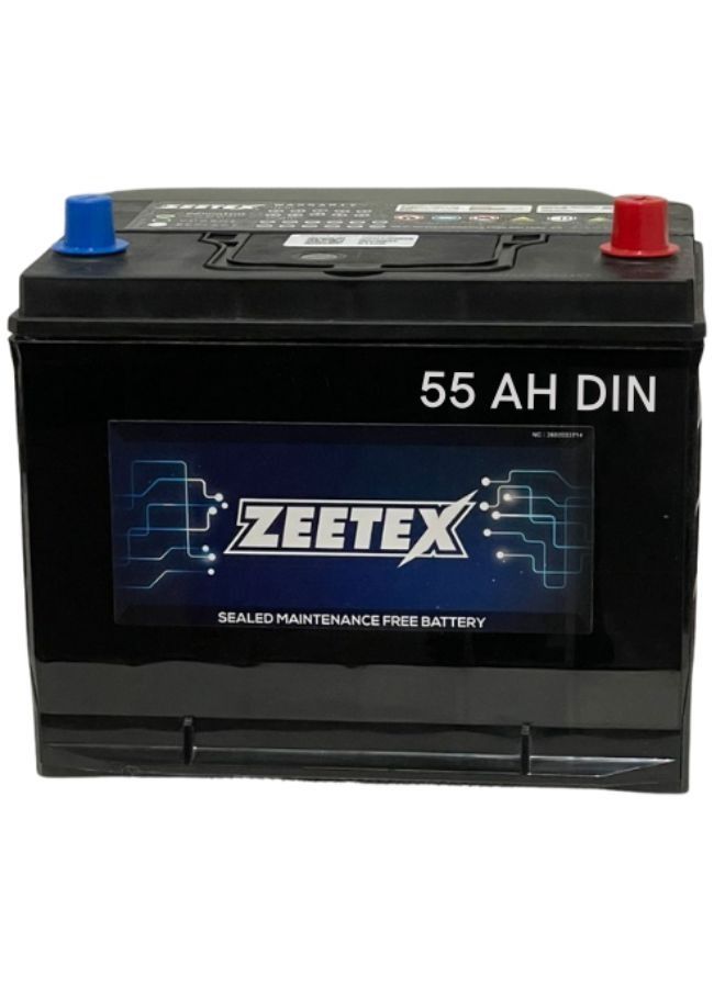 ZEETEX Zeetex 12V 55AH Car Battery | Best Price UAE | Dubai, Abu Dhabi