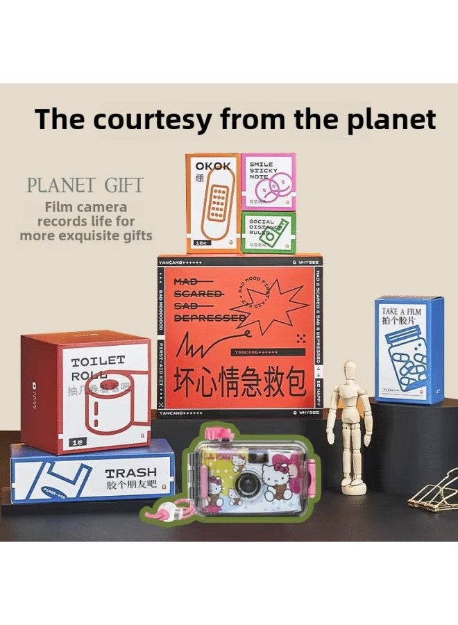 Generic 135 Retro Fool Film Waterproof Kids Camera Paperone Non ...