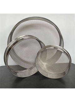 Generic Stainless Steel Round Grain Sieve Surface Powder Sieve Beans ...