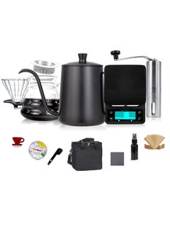 MIBRU V60 coffee pot set drip coffee maker with coffee grinder coffee ...
