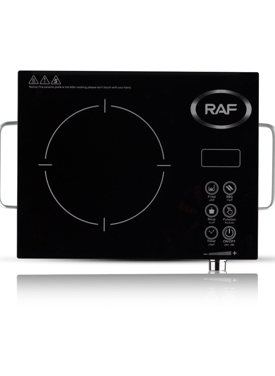 RAF Portable Induction Cooktop Burner, Induction Hot Plate with LCD Sensor Touch 3500 Watts ...