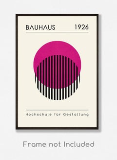 Generic Bauhaus Poster, Bauhaus Print, Affiche, Modern Art, Hot Pink ...