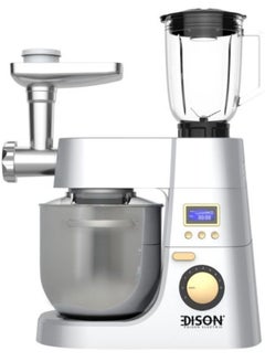 EDISON Titanium mixer, 4 functions, 6.5 liters, steel, 1800 watts ...