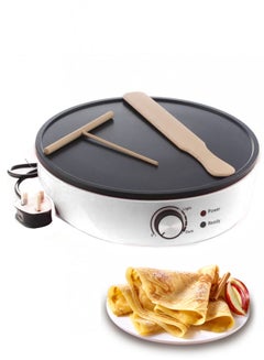 Generic Pancake and crepe maker with a capacity of 1200 watts. The base ...