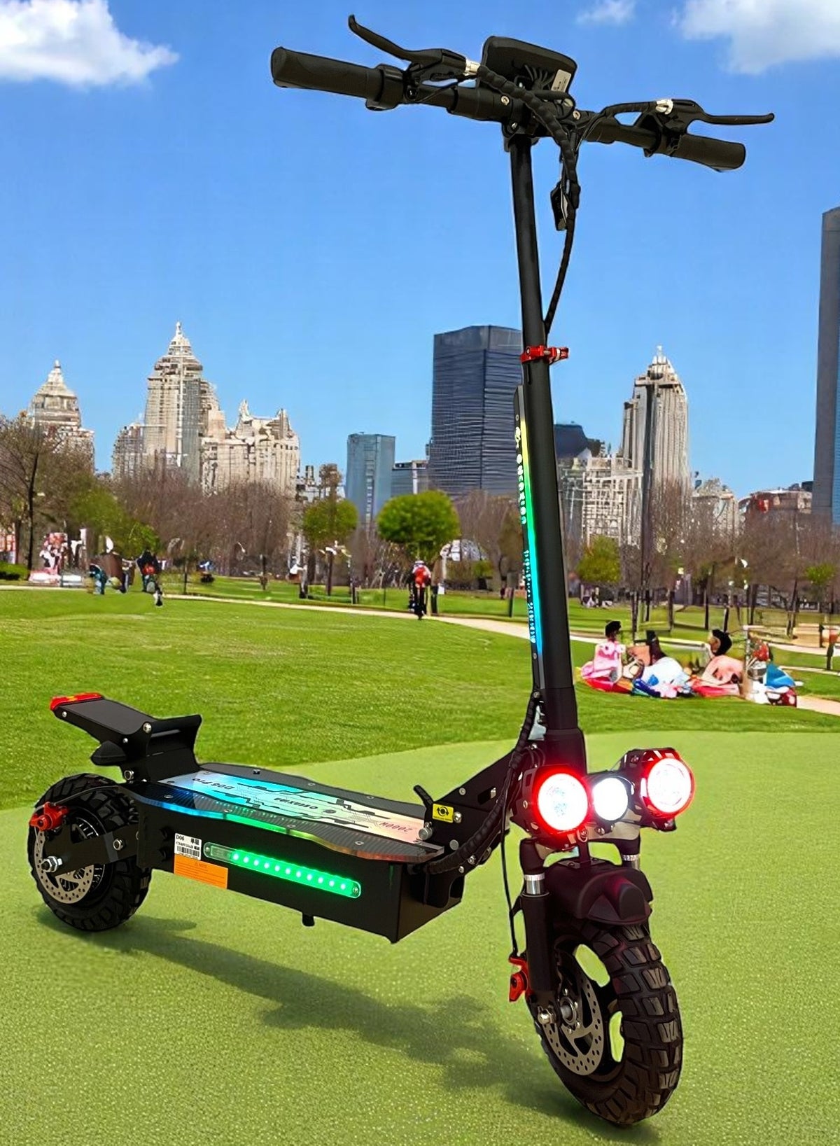 CHENXN Scooter With High Motor Power 2000W And Speed Of 65Km/H D06 Pro ...