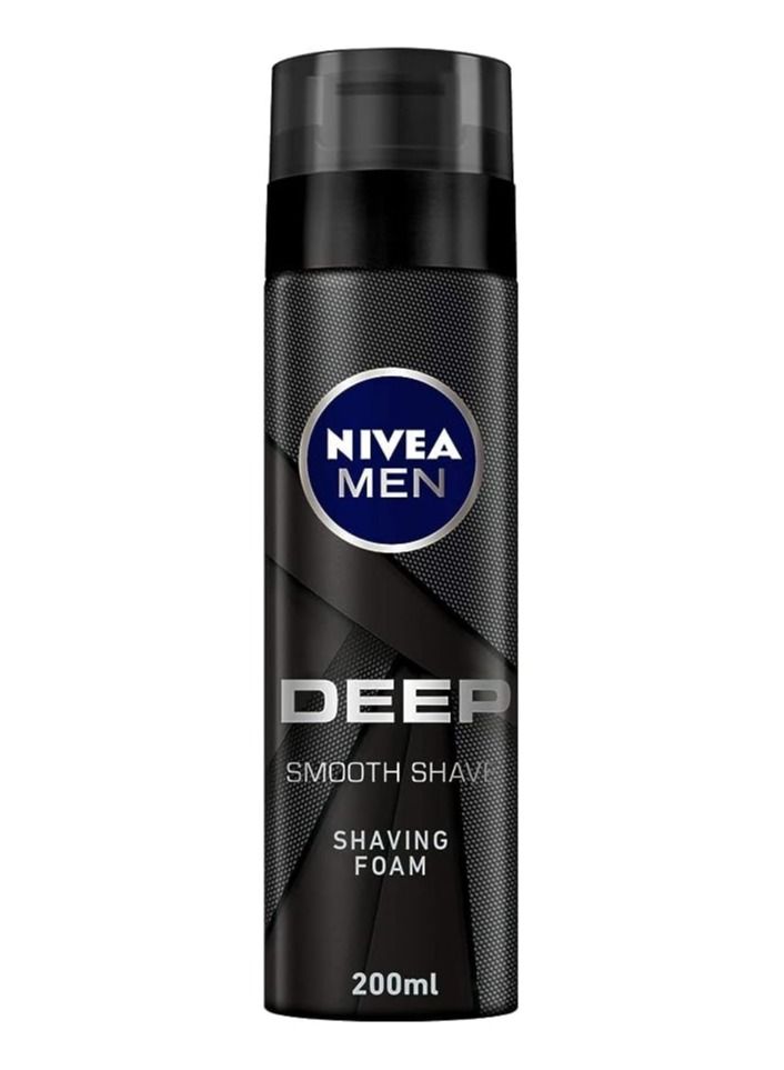 Nivea Nivea Men Deep Shaving Foam 200ml | Best Price UAE | Dubai, Abu Dhabi
