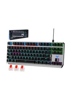 AULA AULA F3087 Mechanical Gaming Keyboard with RGB Rainbow Backlit ...