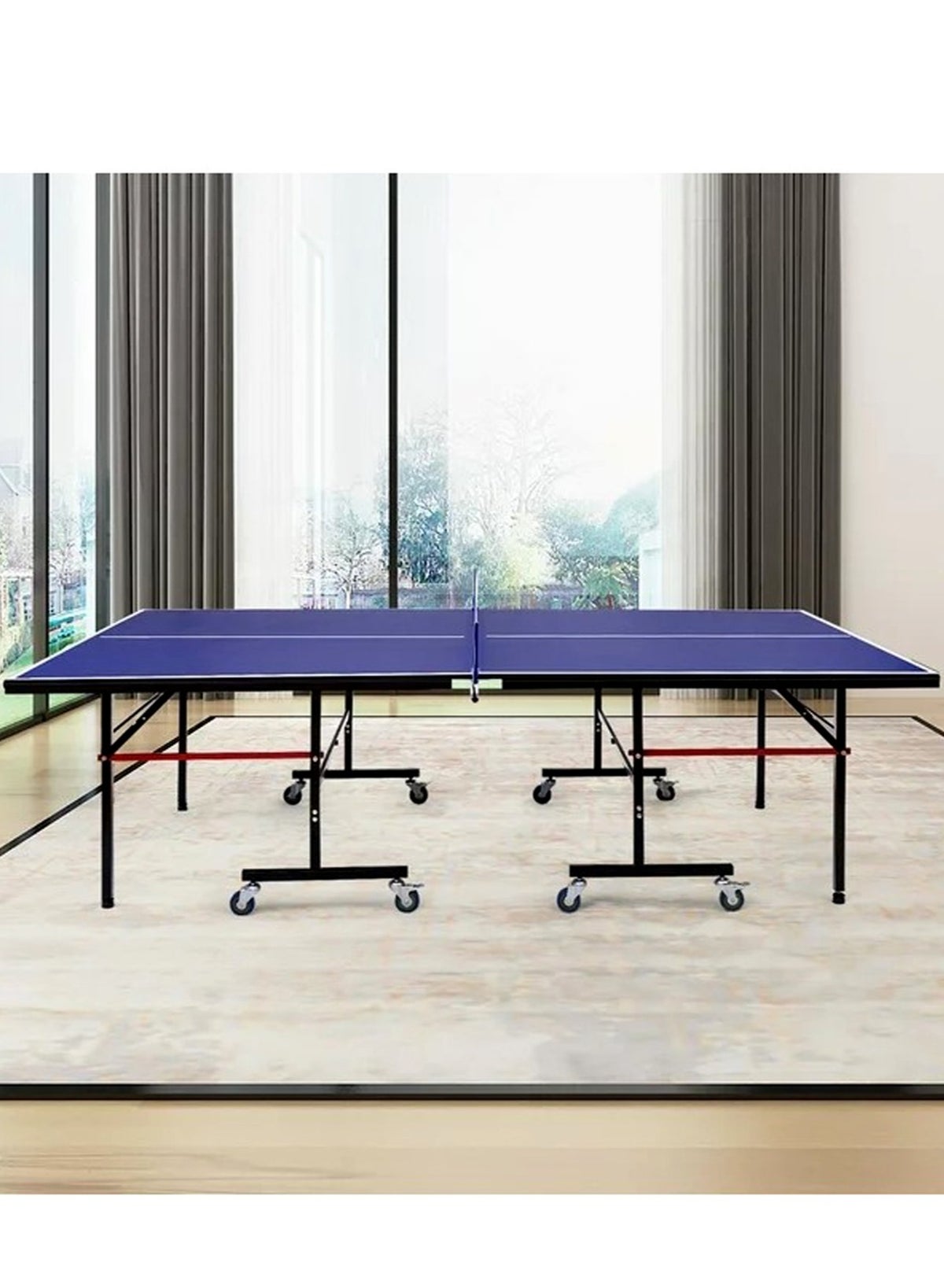 Generic Indoor Household Movable Folding Standard Table Tennis Table ...