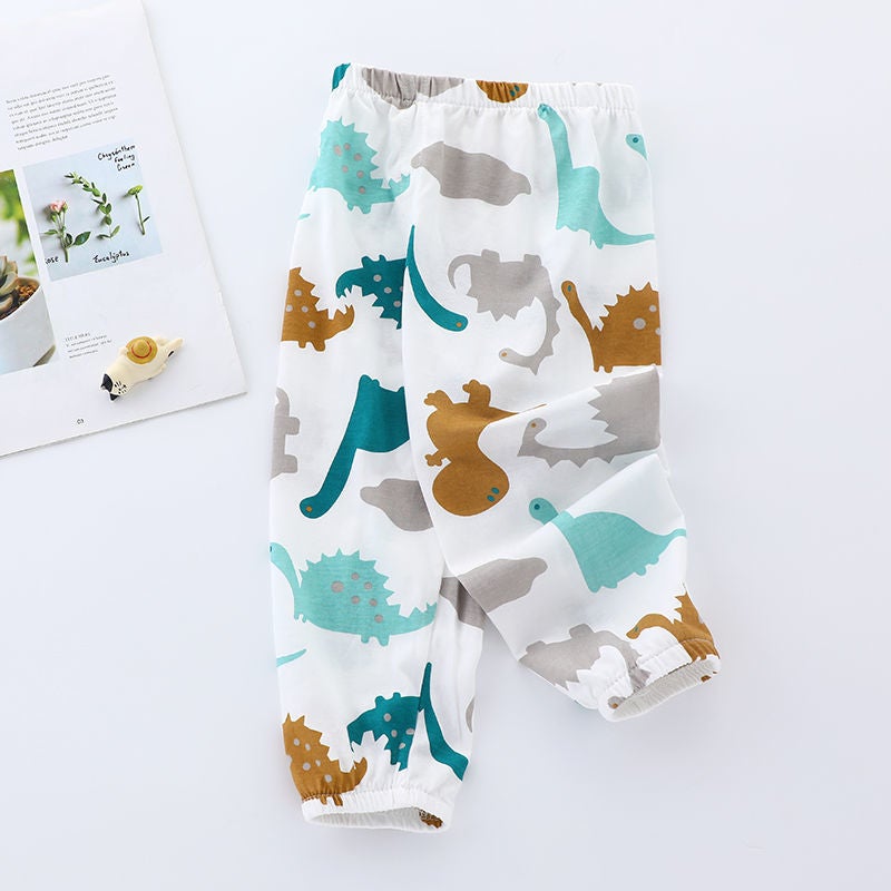 Generic Anti-Mosquito Pants Baby Pure Cotton Summer Girls Cotton Air ...