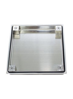 JAWDAH Cleanout Floor Drain Tileable Model stainless steel 304, 15x15 ...