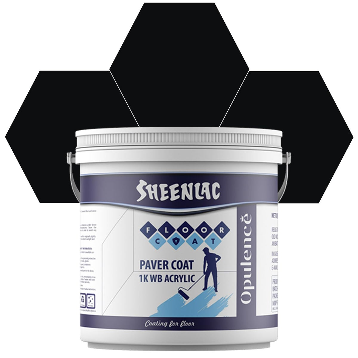 SHEENLAC Paver Coat WB – Water-Based Acrylic Floor Paint, Self ...