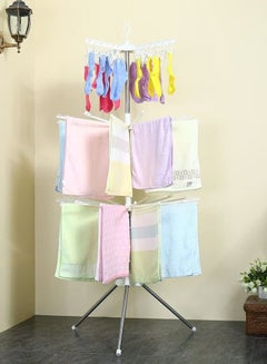 Toshionics 3 Tier Collapsible Drying Rack Portable Rust Resistant ...
