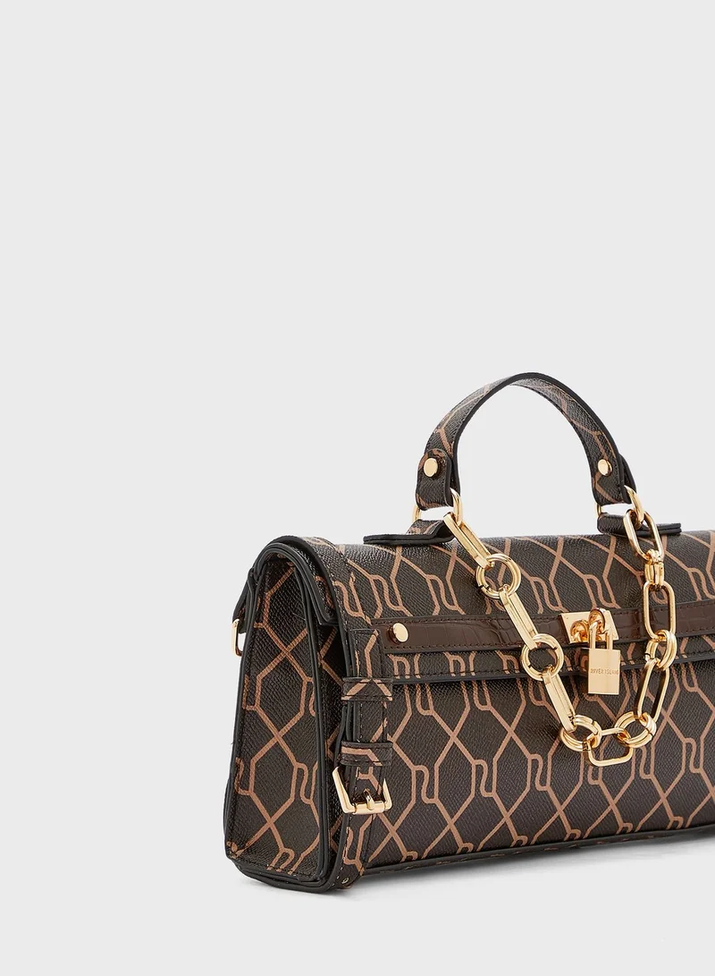 RIVER ISLAND 3104 East West Monogram Kelly for Women | Best Price Kuwait
