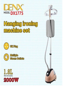 Denx DX1775 Hanging Ironing Machine Set Professional Garment Steamer ...