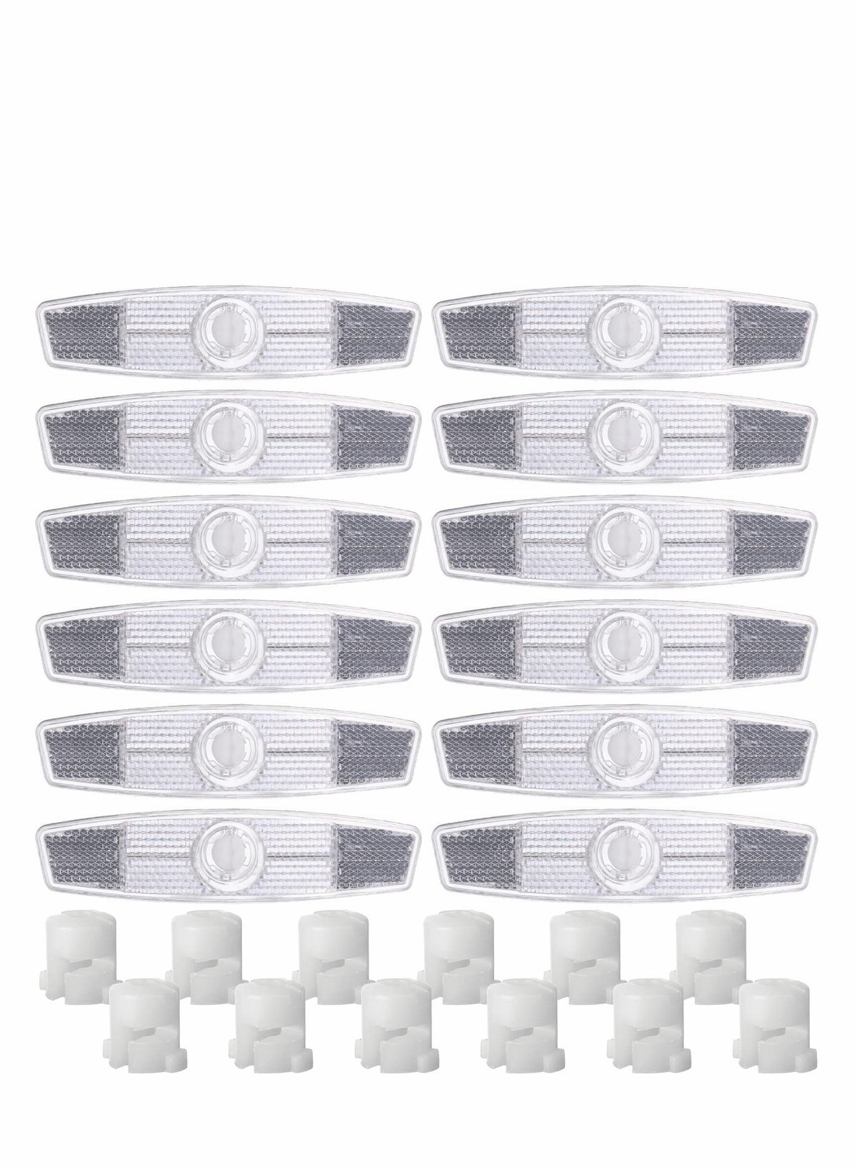 Excefore Bike Reflectors Bike Wheel Reflectors Bicycle Spoke Reflector ...