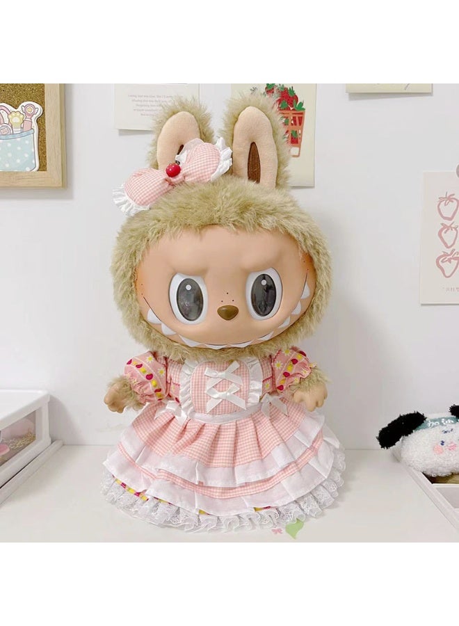 LABUBU 38cm Plush Doll Clothes for Rabby Rubber Toy | Best Price UAE ...