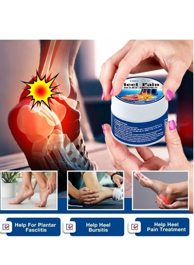 HBESTY Pain Relief Cream, HeelAid Plantar Fasciitis Brush-On Heel Pain ...