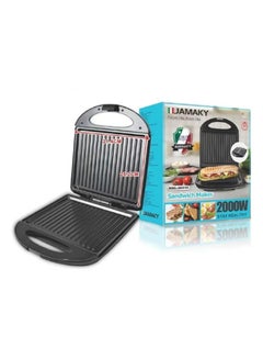 JAMAKY Italy JMK 2010A Italian 2000W Large Powerful Sandwich Maker ...
