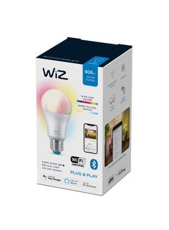 تسوق Wiz وWiz WFB 60W A60 E27 RGB Smart LED Bulb Multicolor 922-65 أونلاين في السعودية