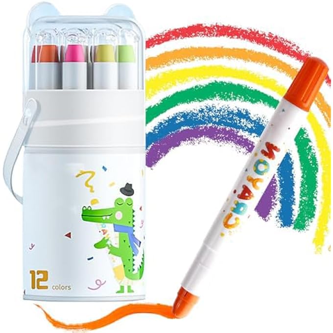 Generic SILKY CRAYONS FOR TODDLERS WASHABLE TWISTABLE JUMBO ART ...