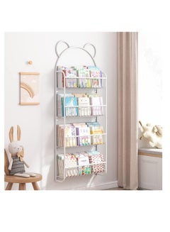 Generic Bookshelf,Wall Mounted Shelves,4 Tier Kids Bookcase and Wall ...