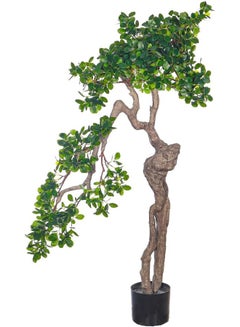 Yatai Yatai Decor Luxurious Potted Bonsai Tree Lifelike Artificial ...