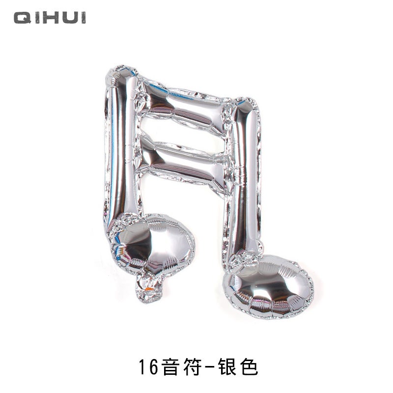 Generic 16 Inch Musical Note Aluminum Foil Balloon – Wedding Birthday ...