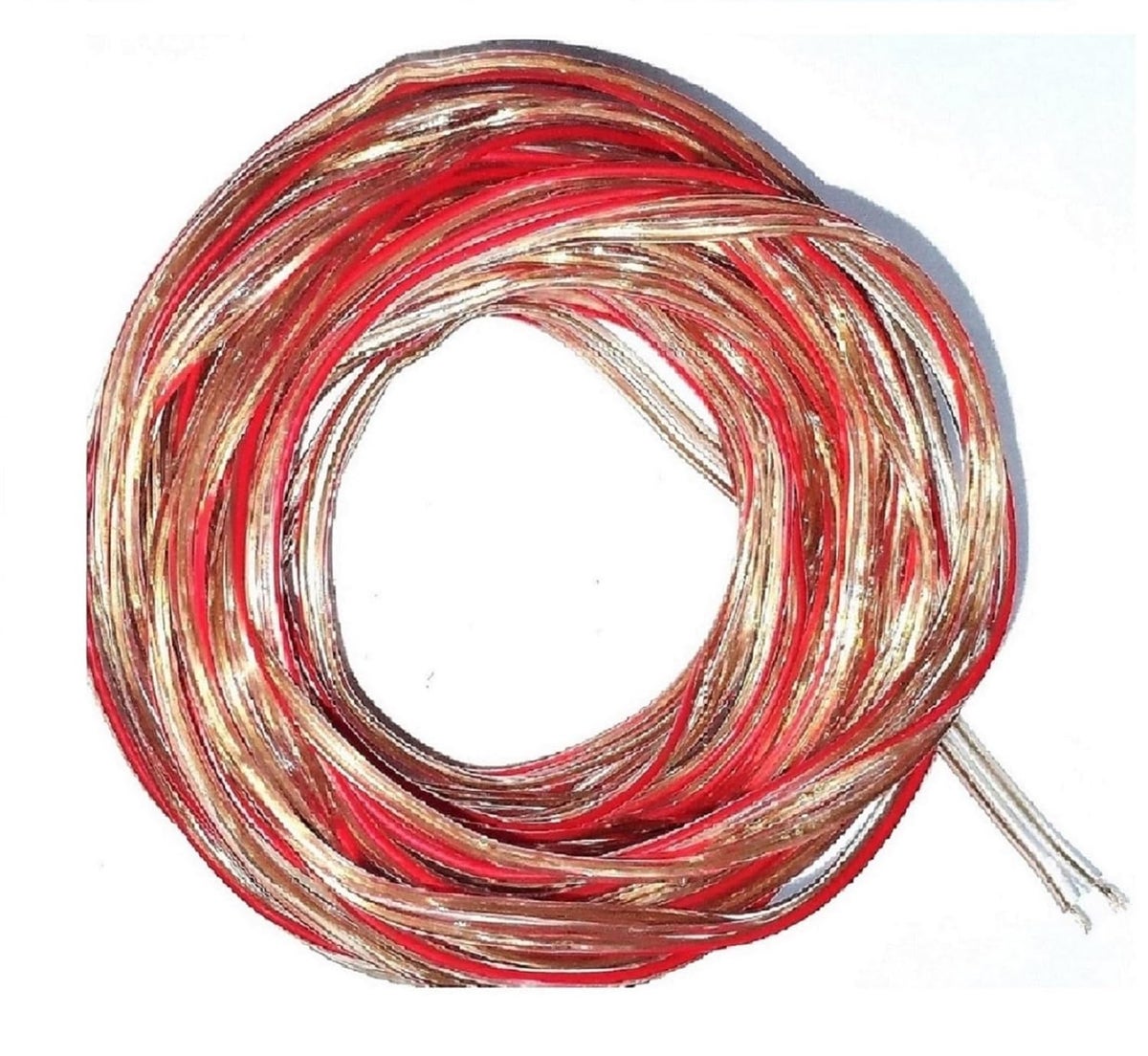 Steko Steko 15 Meters 1476 PVC Transparent Speaker Wire Multistrand ...