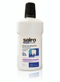 Sairo Dental Pro Care Mouthwash 0% Alcohol Total White 500ML KSA ...