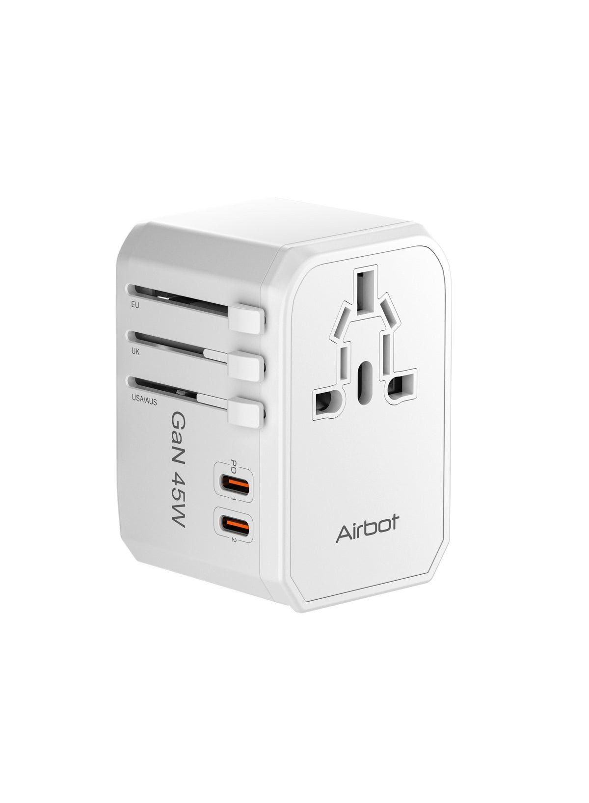 Airbot Airbot Air-308MAX Universal Travel Plug Adapter 45W ...