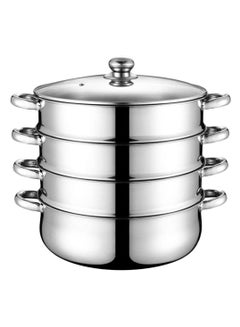 Bright Home 4Layer stainless steel Steamer Pot 30 Cm | Best Price KSA ...
