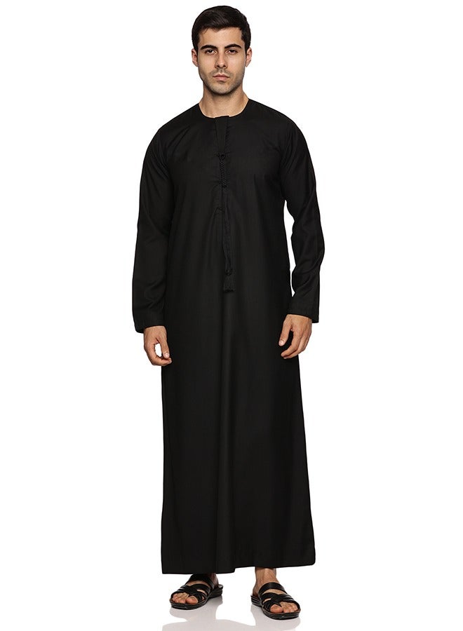 U.S. ELK Mens's Long Sleeve Emirati Kandura | Islamic Dishdasha Jubba ...