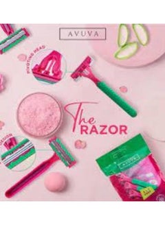 Avuva Disposable Razor Blades With Pivoting Head For Women 4+1 Egypt ...