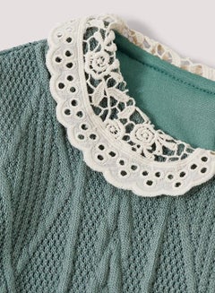 تسوق FG4 Kids وGirls Two in One Teal Cally Cleo Dress with Floral Ditsy ...