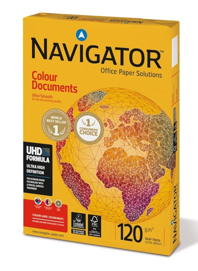 Navigator Navigator A4 Paper White 120gsm 250 Sheets | Best Price UAE | Dubai, Abu Dhabi