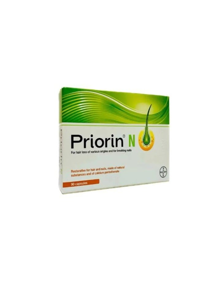 Priorin Priorin N hair strengthener capsules 90 capsules | Best Price ...