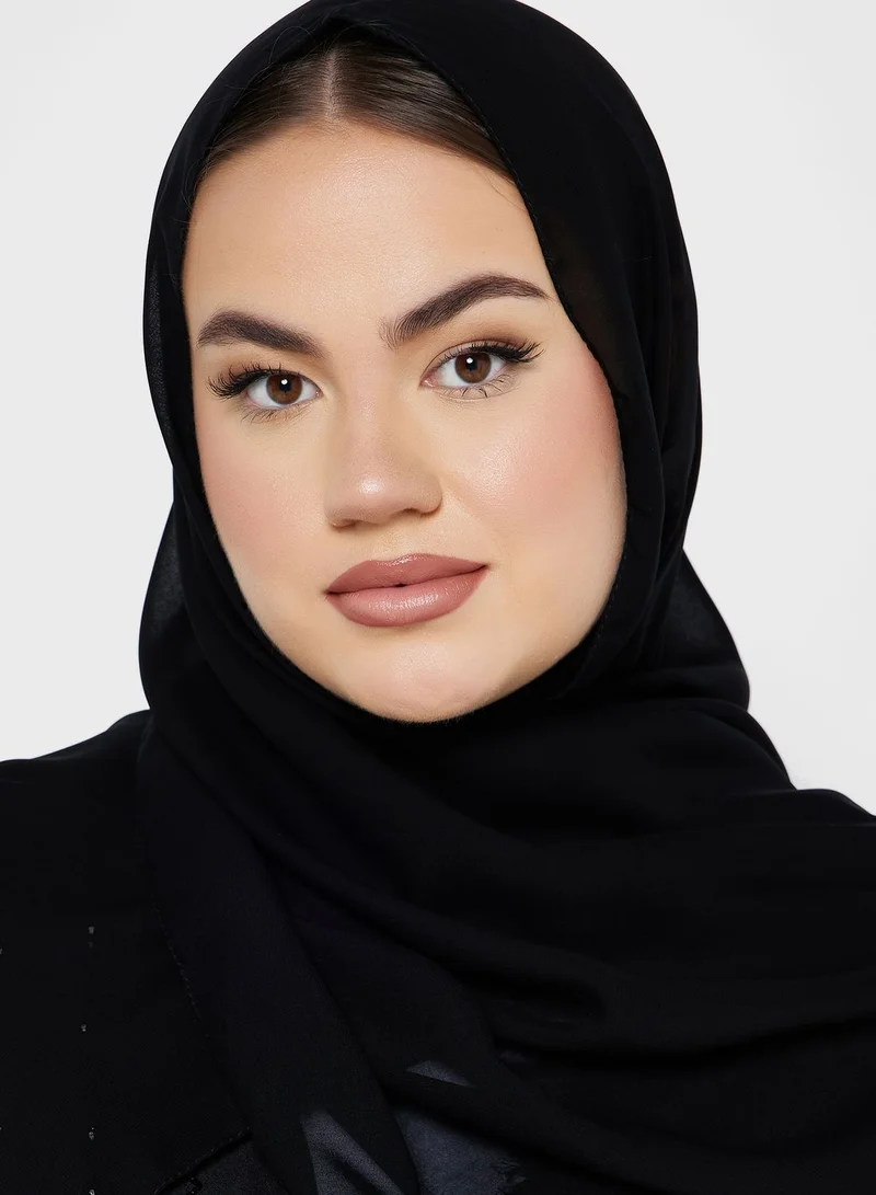 Khizana Embellished Detail Abaya With Inner & Sheila for Women | Best ...
