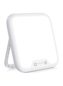 SYOSI SAD Lamp, SAD Light Lamp, Foldable Stand, 10,000 Lux Natural ...