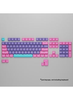 Generic 104 Key PBT Material Color Keyboard Cap ABS Two-color Injection ...