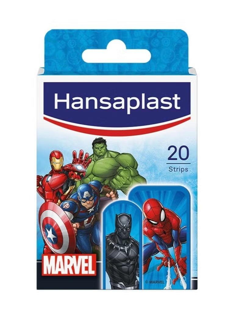 Hansaplast Hansaplast Kids Marvel Waterproof Wound Plasters 20 Strips ...